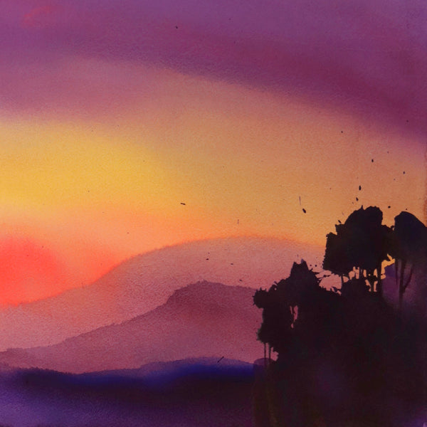 Dusk Hues, Mountain Colours – Artisera