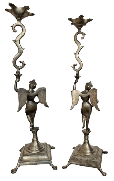 Angel Candle Stands (Pair) – Artisera